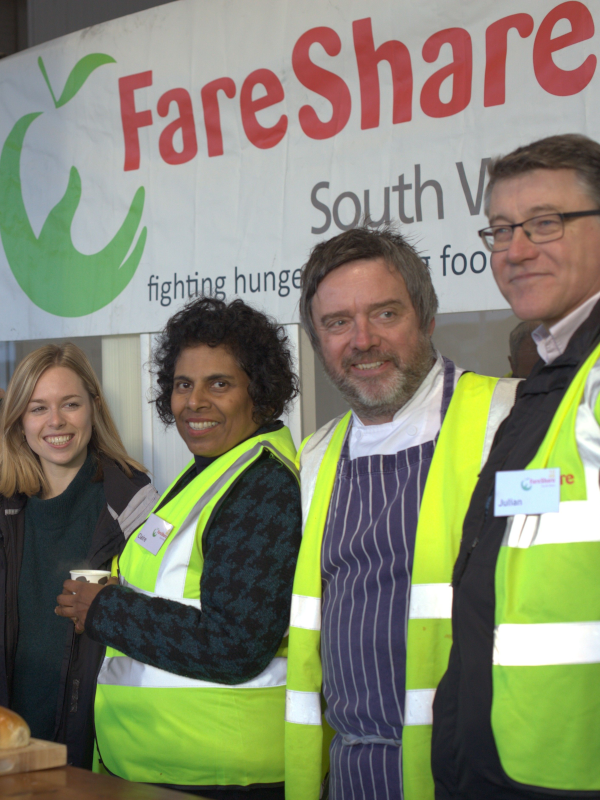 Six years of partnership with FareShare South West: over 450,000 meals donated